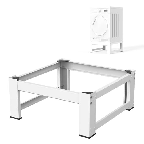 28-Inch Washer and Dryer Pedestals - Steel Stand, Easy Install Laundry ...