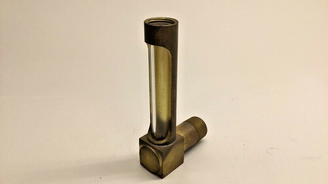 Gits Brothers Manufacturing 15231 Brass Elbow Level Sight Gauge 1/2"npt ...