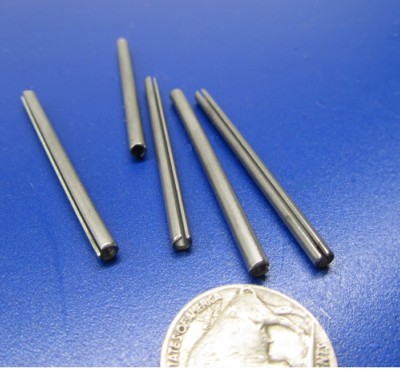 18-8 Stainless Steel, Slotted Roll Spring Pin, 1/8" Dia x 2.00" Length ...