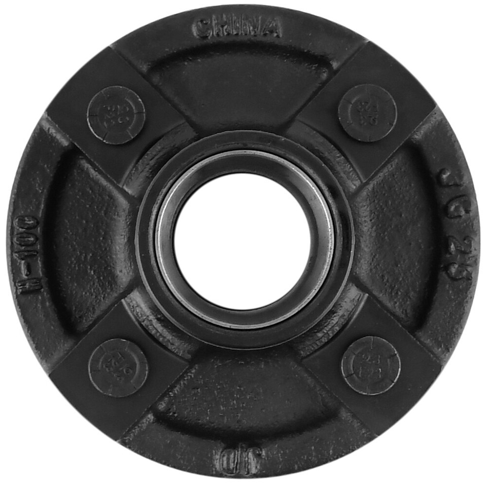 2Pack Trailer Axle Kits With 4 on 4" Bolt Idler 1" Hub and Round Bt8 Spindle | eBay