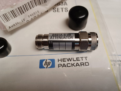 New HP / Keysight 6dB 8491A Type-N Attenuator - NOS | eBay