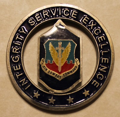 Air Combat Command ACC Chief's Group CMSgt Air Force Challenge Coin | eBay