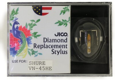 JICO VN45HE Stylus for Shure V15 Type IV Hyper Elliptical Japan Genuine ...