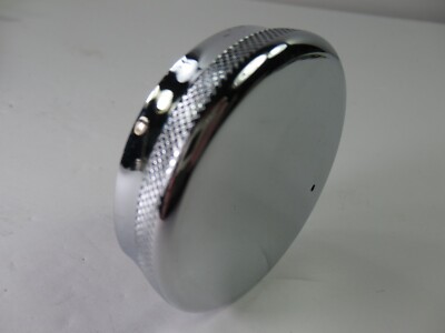 Triumph gas tank cap chrome flat top vented T120 T100 TR6 82-3220 29 ...