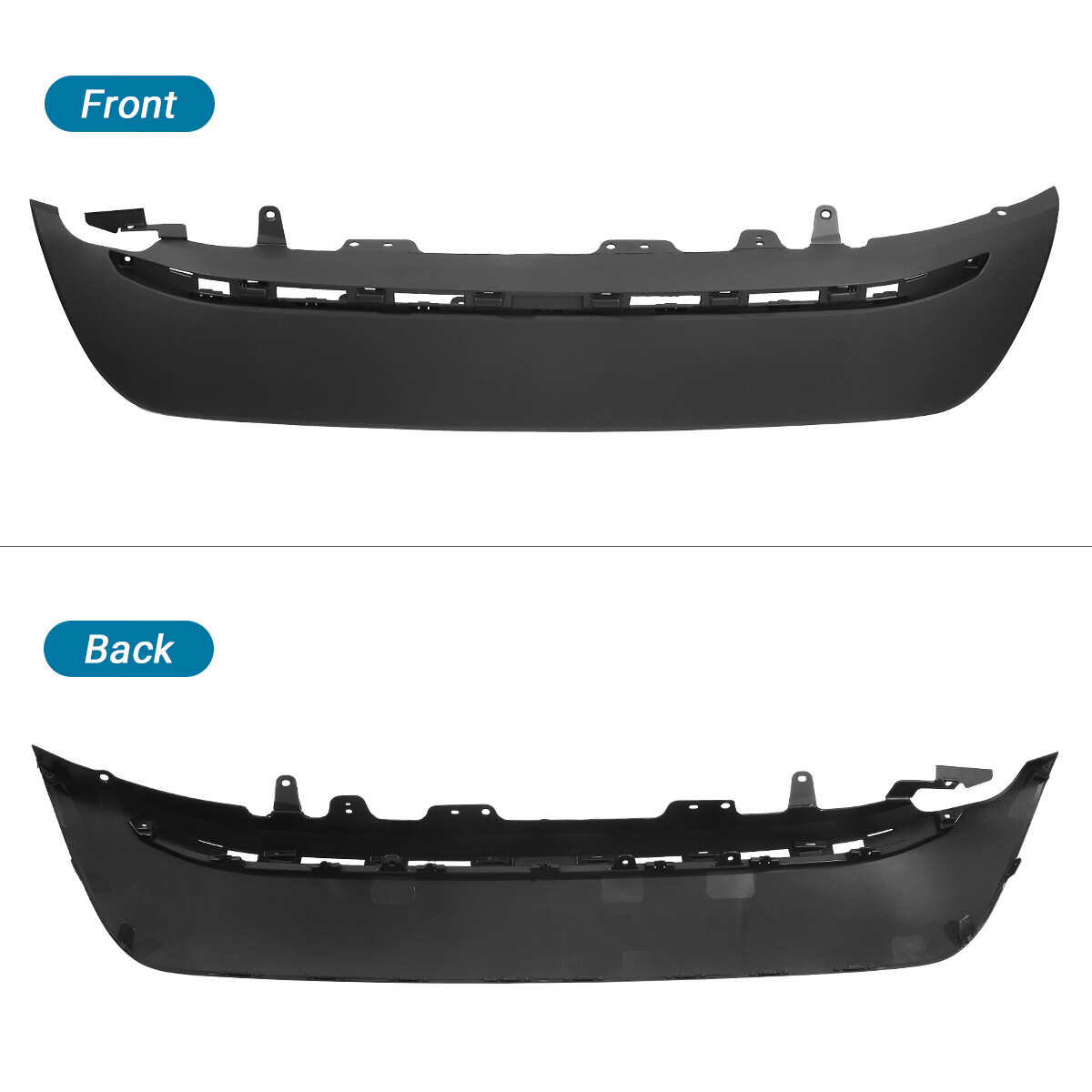 Rear Bumper Lower Cover For 2020 2021 Toyota Corolla LE XLE Replace ...