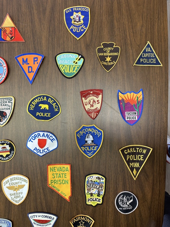 50 Police & Military Patch Collection | eBay