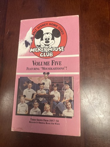 Vintage Disney Mickey Mouse Club Volume Five 5 VHS | eBay