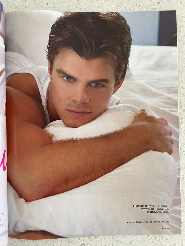 DNA Magazine #115 gay men ANTHONY PALAZZOLO-PACKARD DAVID CARTY LARS ...