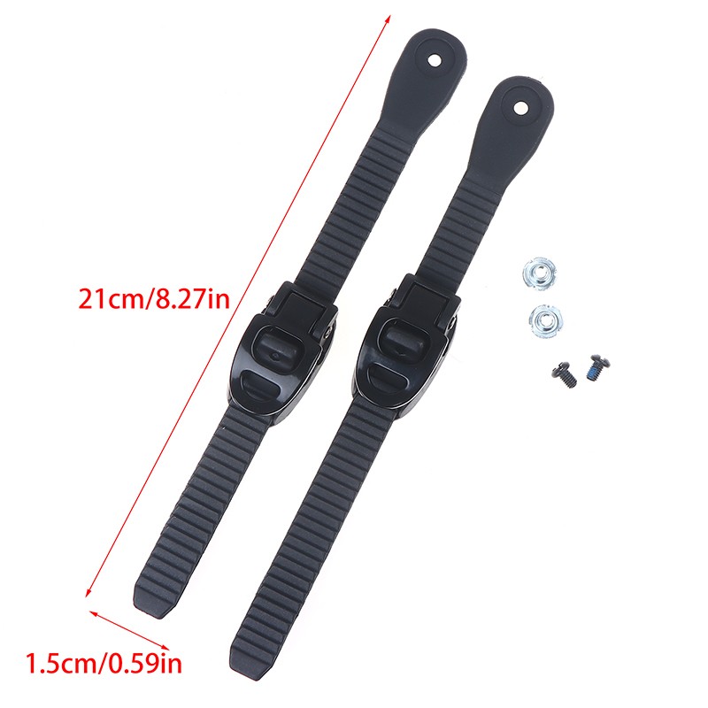 2Pcs Snowboard Ankle Ladder Straps With Screws Roller Skating Shoes ...