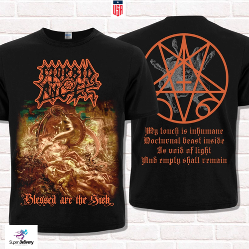 NEW Morbid Angel T-Shirt, Blessed Are the Sick (1991). Florida Death ...