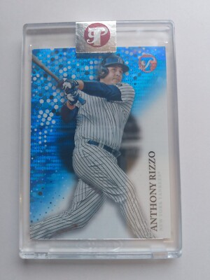 Anthony Rizzo 2022 Topps prestine. Blue pulsar #/75 | eBay