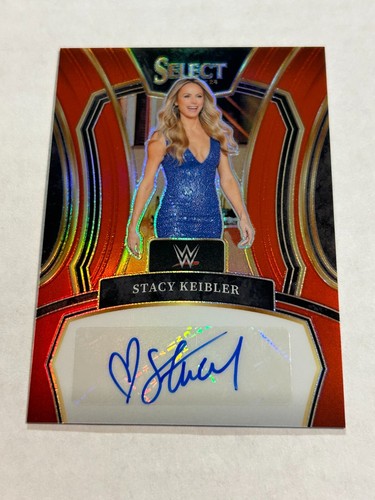2024 SELECT WWE STACY KEIBLER 74/99 RED PRIZM AUTO SP | eBay