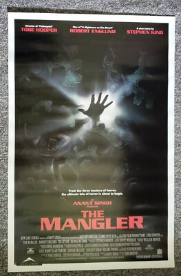 THE MANGLER 1995 Stephen King Robert Englund Tobe Hooper HORROR One ...