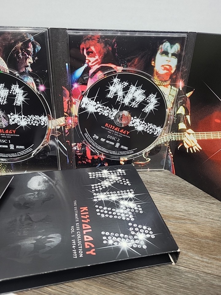 KISS Kissology The Ultimate Collection Vol 1: 1974-1977 DVD 2-Disc Set ...