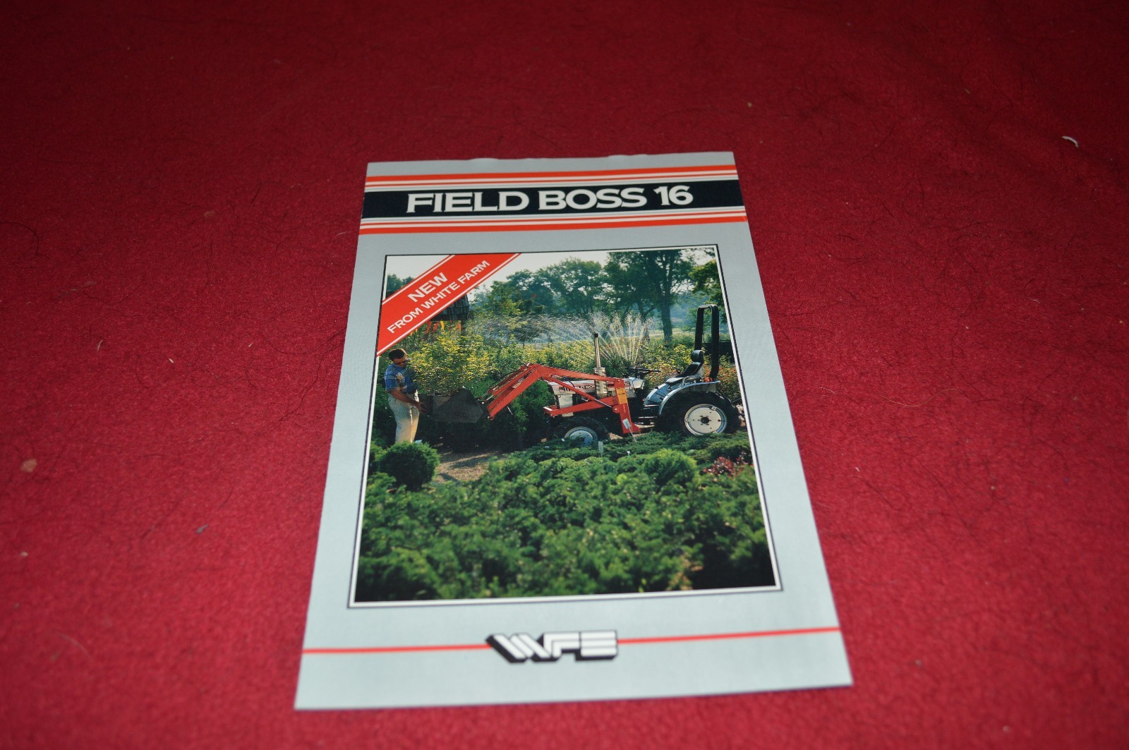 White Oliver Tractor Field Boss 16 Tractor Dealer's Brochure DCPA2 | eBay