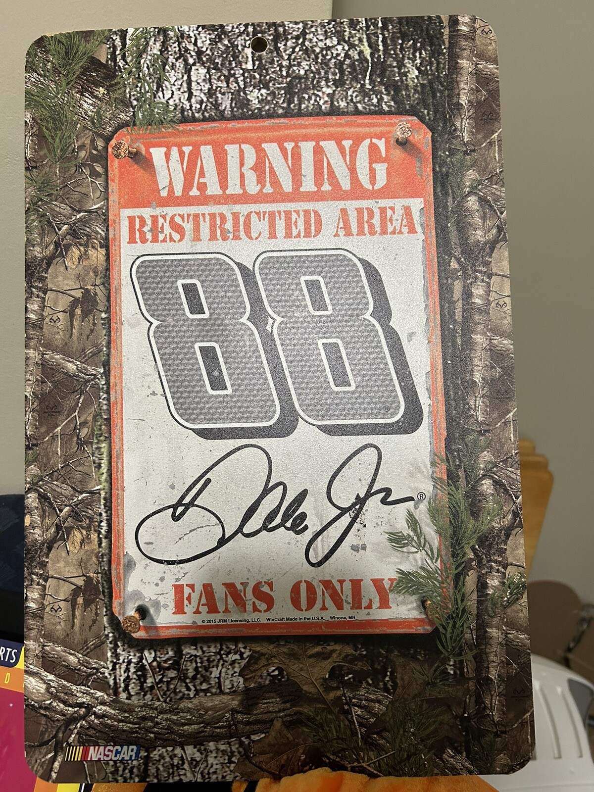 Dale Earnhardt Jr memorabilia, Wooden Camouflage Sign | eBay