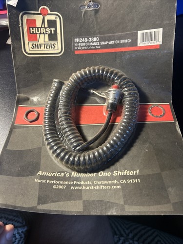Hurst H248-3880 Coil Cord Push Button Switch NIP | eBay