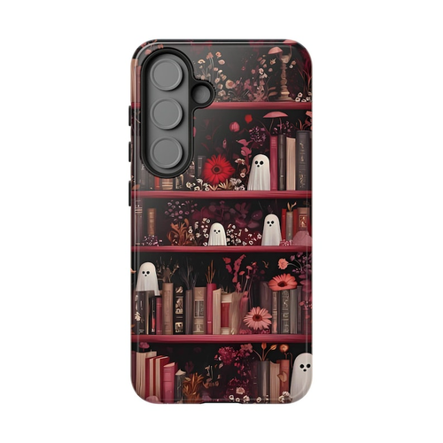Bookish Ghosts Phone Case: Spooky Halloween Book Lover Gift | eBay