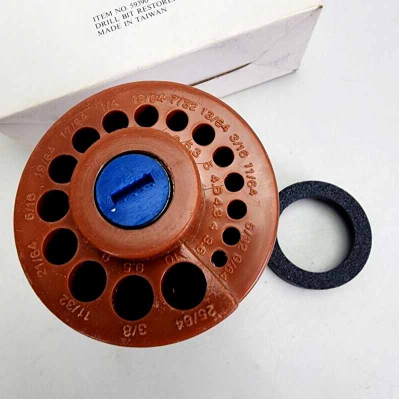 Drill Bit Sharpener Restorer 3.6MM-10MM 9/64-25/64 Extra Stone ...