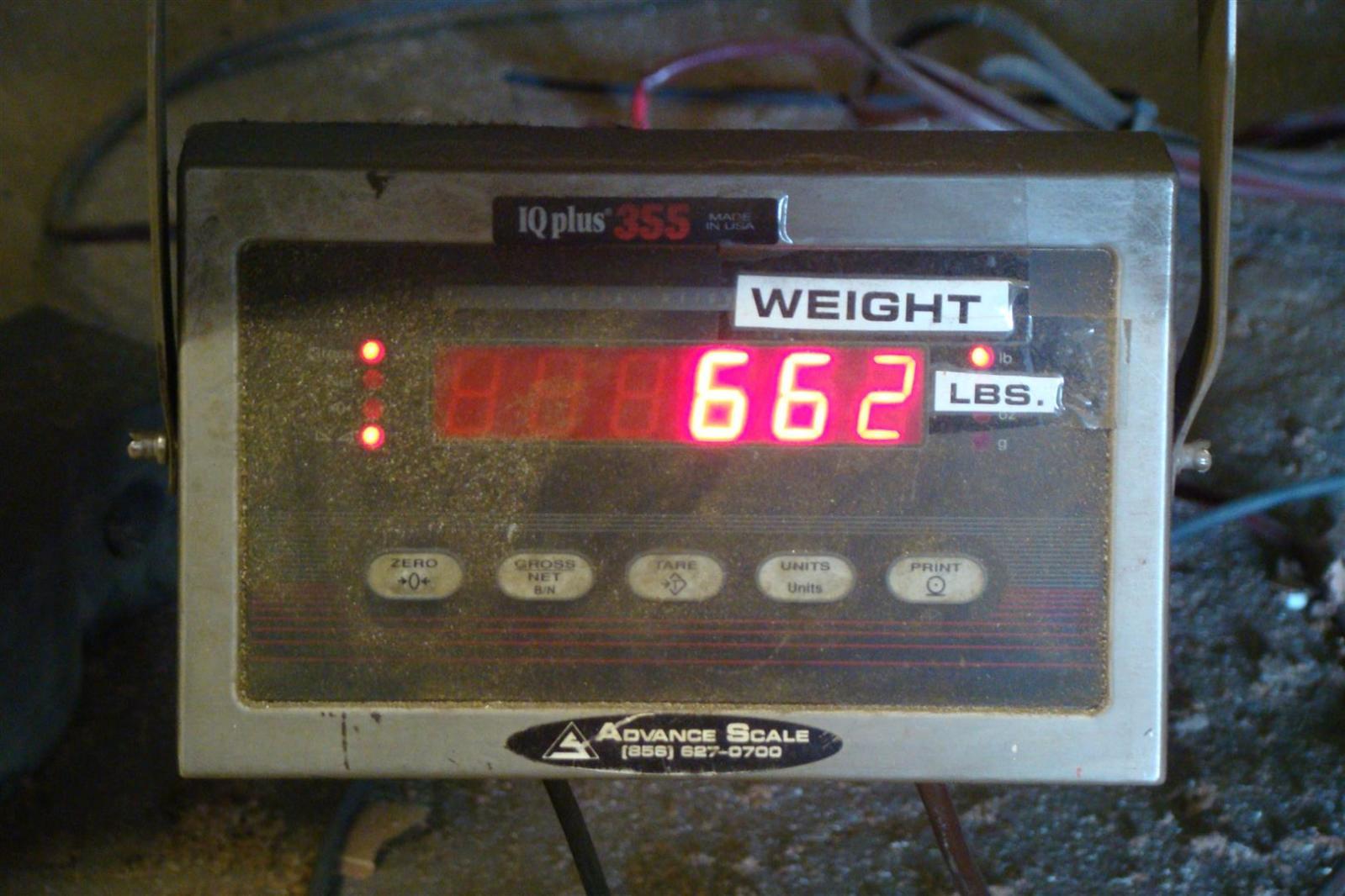 Toledo 2181 Vintage Scale 390-Lb Capacity with Print Weigh 400 (115v ...