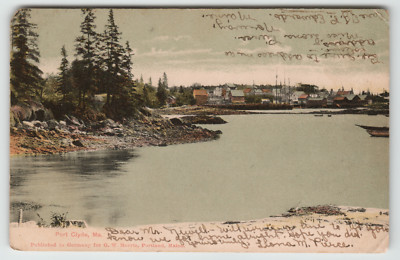 Postcard 1906 Landscape View of Port Clyde, ME. | eBay