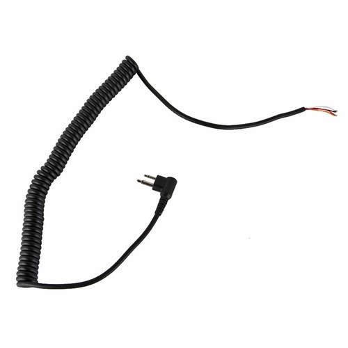 2pin 4 Wire Speaker MIC Cable Spring line For GP88S GP3688 GP2000 ...