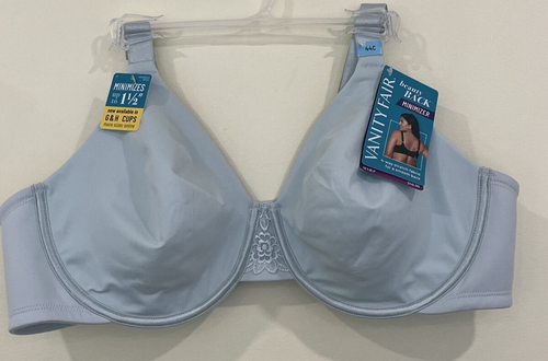 Vanity Fair Beauty Back Minimizer Bra Underwire Soft Jade 76080 Size ...