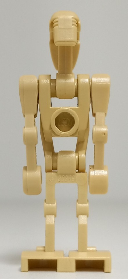 Lego Star Wars Battle Droid Pilot Tan Torso Blue Insignia Minifigure ...