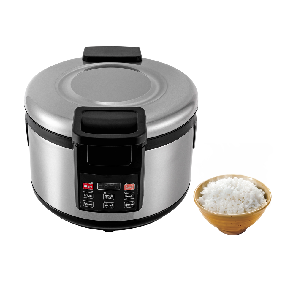19 L/20qt Commercial Stainless Steel Electric Rice Warmer Soup ...