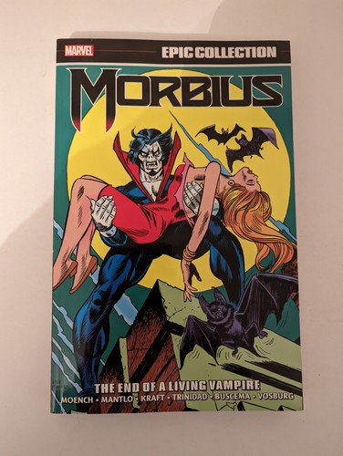 Morbius Epic Collection Vol 2 End of a Living Vampire New Marvel Comics ...
