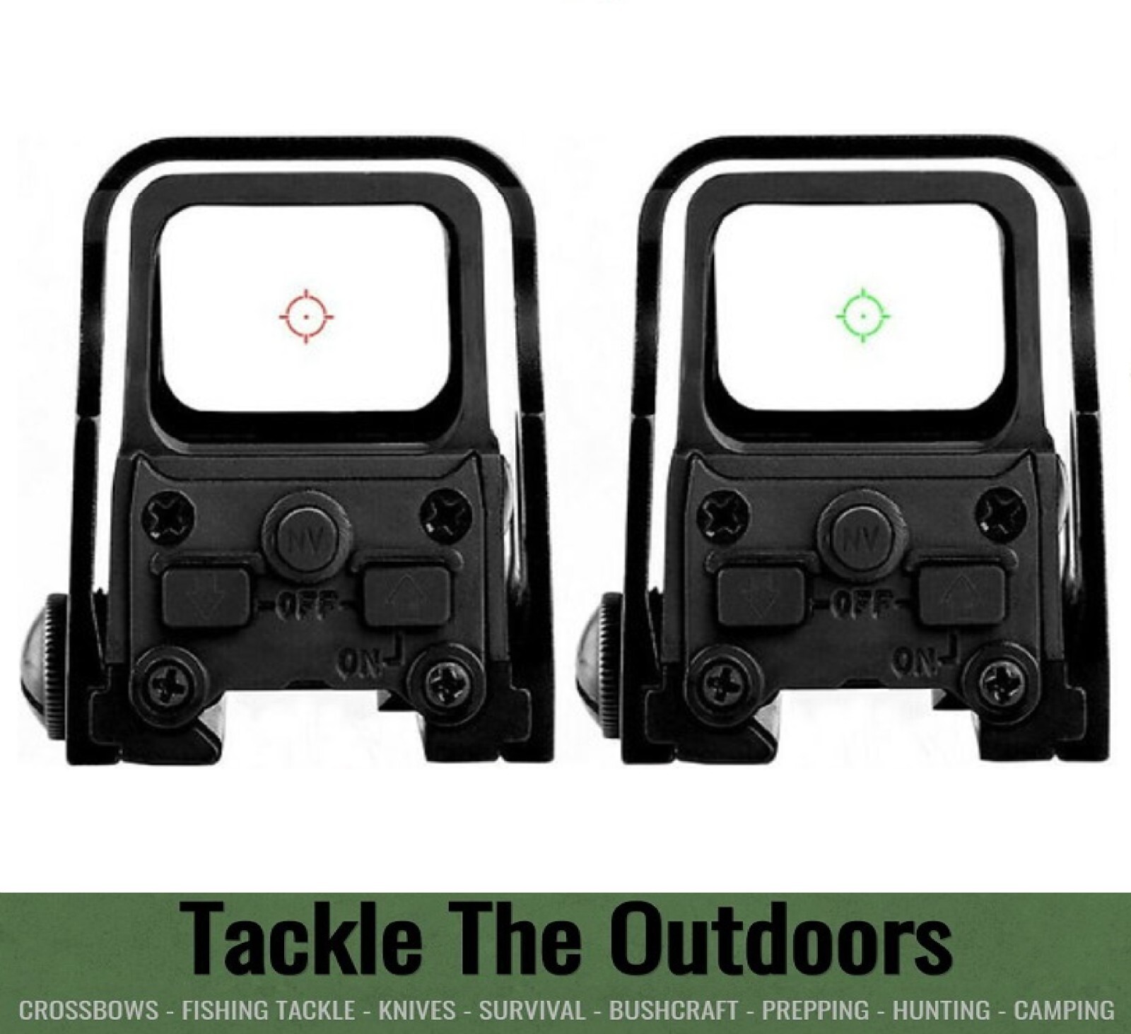 552 Graphic Sight Red Green Reticle Tactical Air Rifle Airsoft Crossbow ...