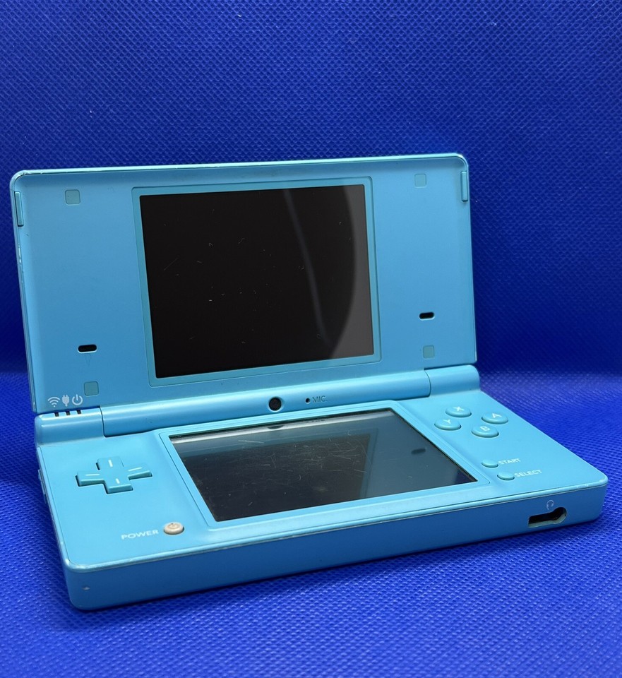 Nintendo DSi Handheld Console Teal Light Blue TWL-001 USA System With ...