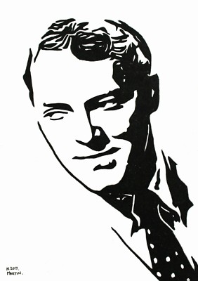 Bill Haley hand-drawn A4 size original drawing (not a print) | eBay