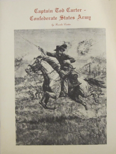 Captain Cod Carter - Confederate States Army by Rosalie Carter | eBay