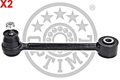 OPTIMAL 2x Rear Link Stabilizer Front Lower Steel For HYUNDAI 06-16 ...