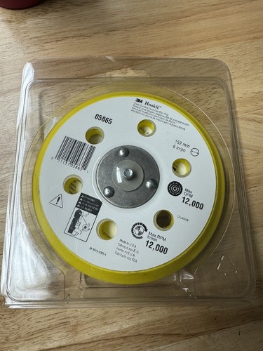 3M Hookit 05865 6" Clean Sanding Disc Pad for sale online | eBay