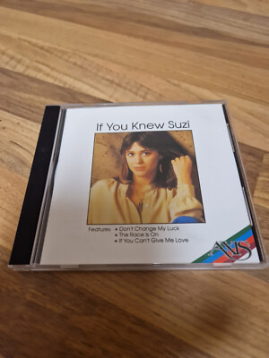 suzi quatro - if you know suzi - glamrock - wie neu. | eBay.de