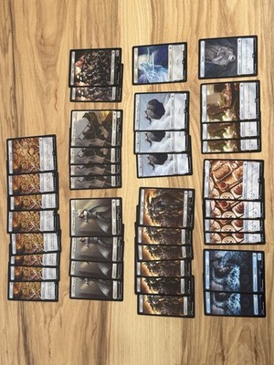 MTG Magic Gathering LTR Token Lot 38 Cards - Lord Of Rings Middle-earth ...