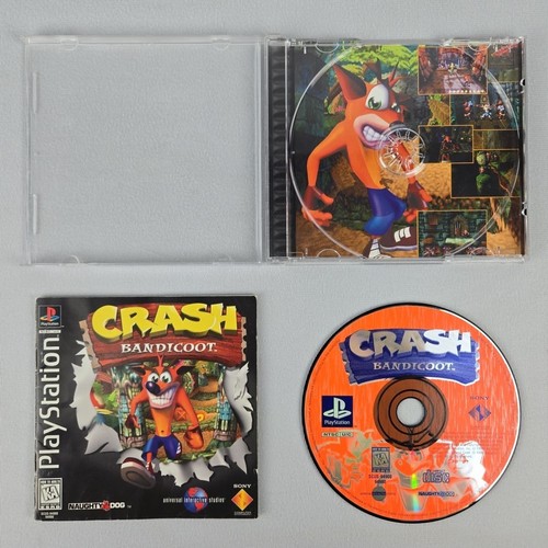 Crash Bandicoot [Black Label] (Sony PlayStation 1 PS1, 1996) | eBay