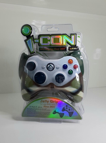 i-Con Jelly Grip Covers For Xbox 360 Game Controller 2 Pack #EL-i8506 ...