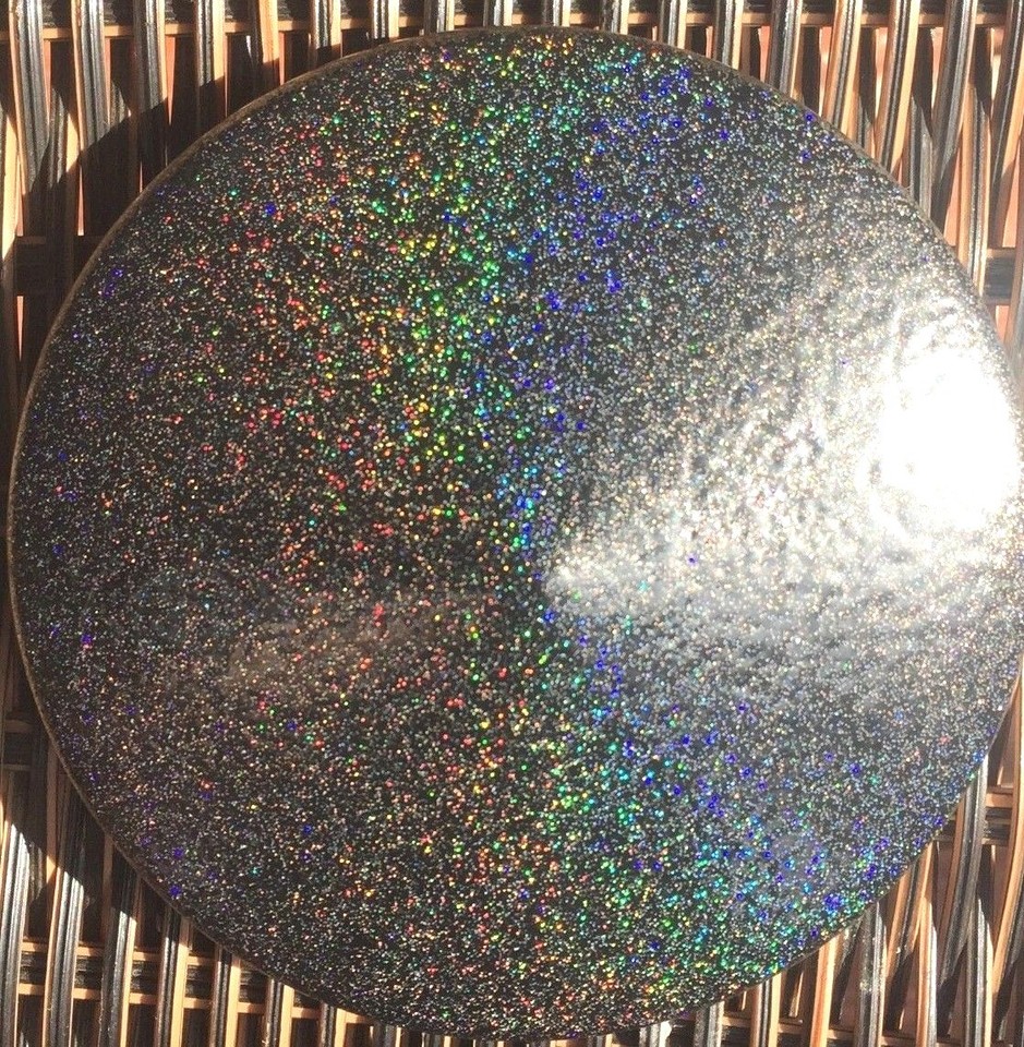 Higloss SPARKLE HOLOGRAPHIC BLACK powder coat paint 4lbs/1.8Kg- FREE ...