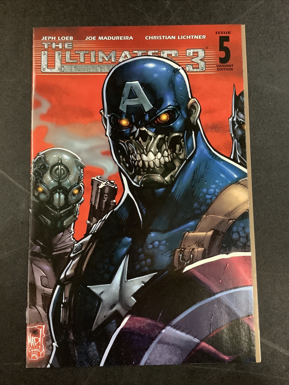 ULTIMATES 3 #1 - 5 COMIC BOOK LOT FULL SERIES JEPH LOEB JOE MADUREIRA ...