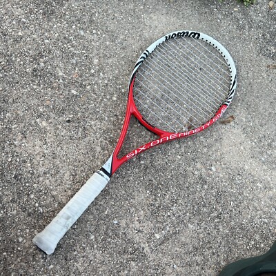 Wilson 95 Tennis Racket BLX Six One 16x18 Six.one 4 1/2” 4.5” | eBay