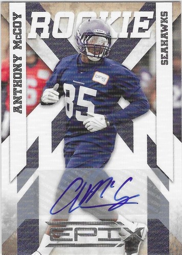 2010 Panini Epix #106 Anthony McCoy Seattle Seahawks Rookie | eBay