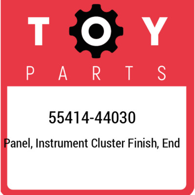 55414-44030 Toyota Panel, instrument cluster finish, end 5541444030 ...
