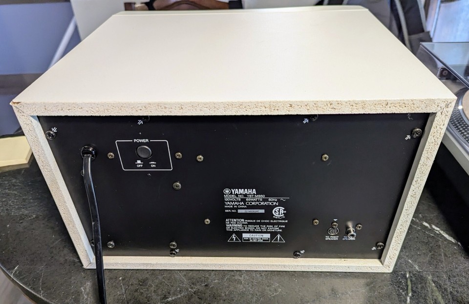 Yamaha YST-MS50 65-Watt 2.1 - Multimedia Speakers - 2 Satellites/1 ...