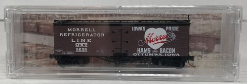 MTL, N Scale, 36' Ice Reefer, Morrell Refrigerator Line., MRX #5628. | eBay