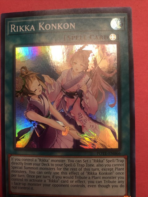 Yu-Gi-Oh! TCG Rikka Konkon Power of the Elements POTE-EN066 1st Edition ...
