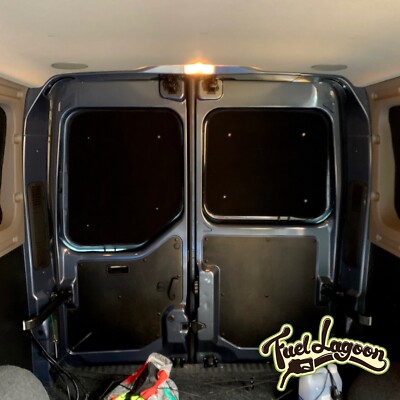 Renault Master Thermal Insulated Blackout Blinds Rear Barn Door Screens ...