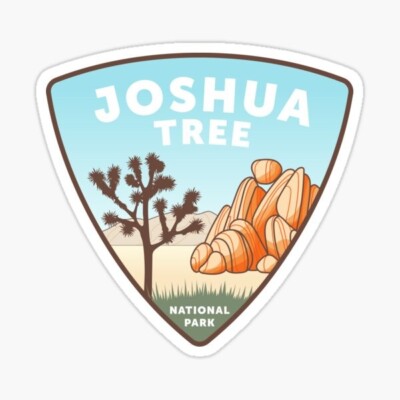 Travel California Joshua Tree National Park USA Destination Vinyl Decal ...